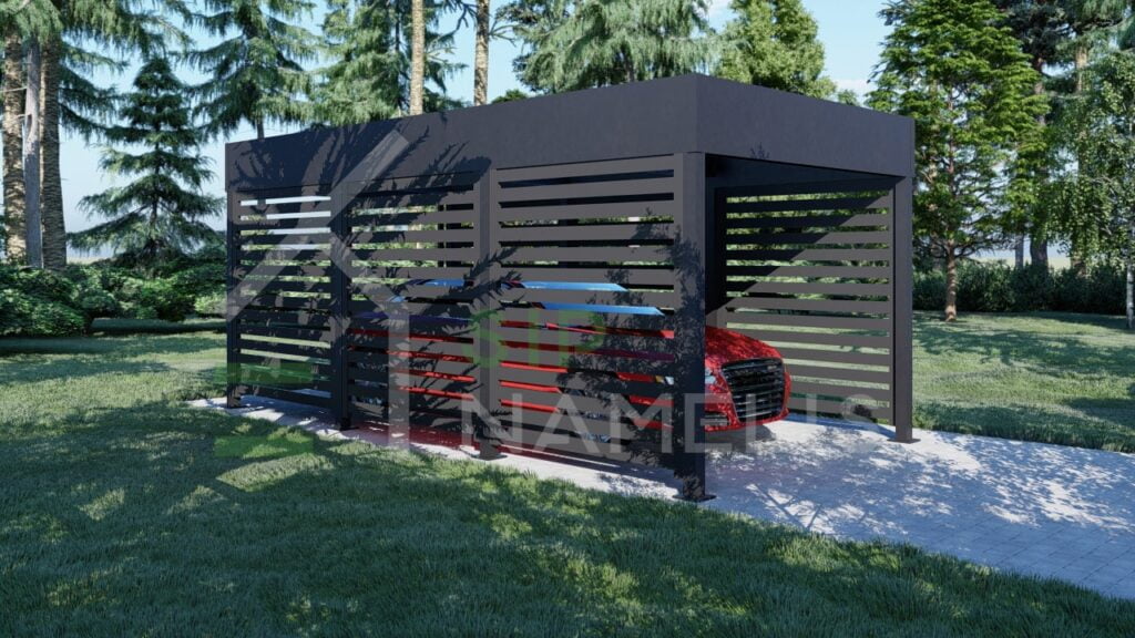 Stoginė Automobiliui Izidė 3x6 m, 18m² - sipnamelis